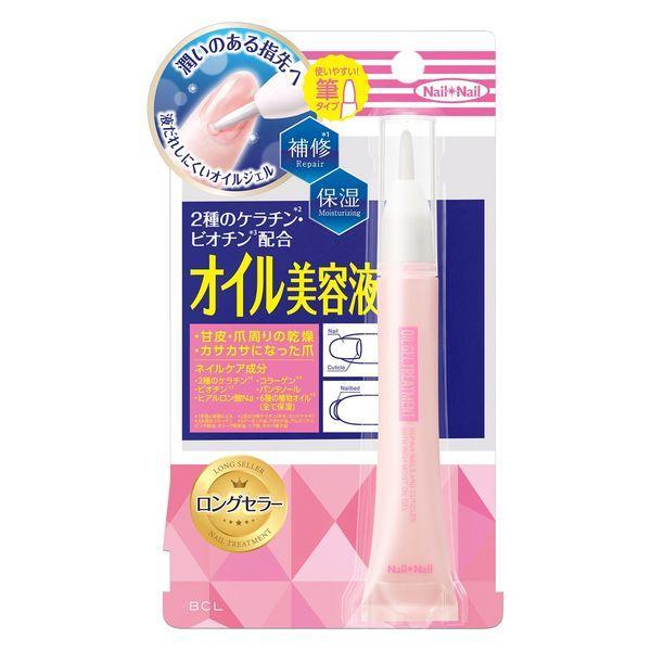 ・爪と爪周りの乾燥を防ぎ、ツヤツヤの指先に。ジェルタイプのオイルトリートメントです・6種のオイル＊1とうるおいトリートメント成分＊2配合でしっとり保湿、乾燥を防ぎ、すこやかな爪を保ちます・サッと塗れる便利な筆タイプです・ジェルネイルやマニキ...