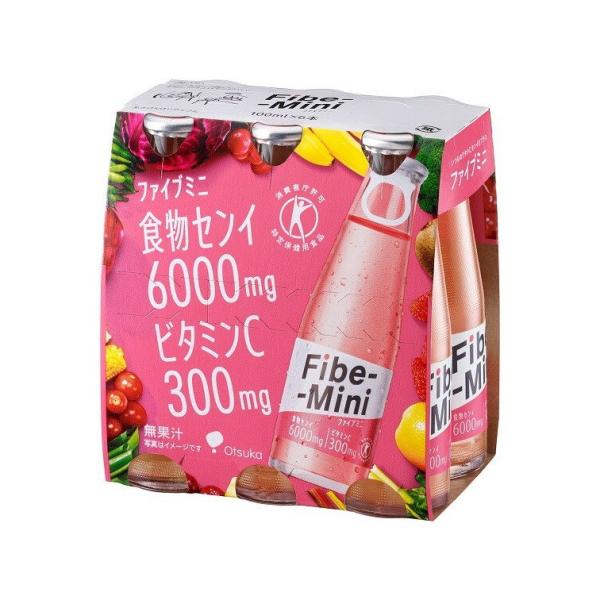 ・おなかの調子を整える特定保健用食品の食物センイ飲料・手軽に食物センイが6000mg補給できる・ビタミンＣ300mg入り・微炭酸のさっぱりした味わい