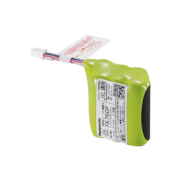 【仕様】●メーカー：パナソニック●型番：FK760P●JANコード：4549980571651●ニッケル水素蓄電池●7.2V 1450mAh