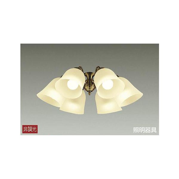 【仕様】●メーカー：大光電機/ダイコー/DAIKO●型番：DP37982●JANコード：4955620543948●シーリングファン専用灯具●〜8畳用●白熱灯100W×6灯相当●電球色●2700K●本体別売●DP-35202G専用●照明器具...