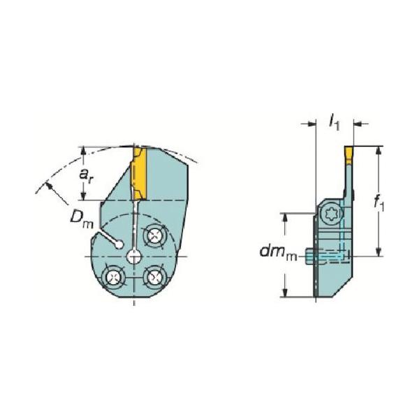 ■■■■■ご購入前に必ずご確認ください■■■■■ＰＣ　⇒　商品ページ下部の【商品説明】の内容スマホ⇒「すべて見る」をタップし【商品説明】の内容■■■■■■■■■■■■■■■■■■■■■■■■【特長】 ●高いクランプ剛性の突切り・溝入れ用カッ...