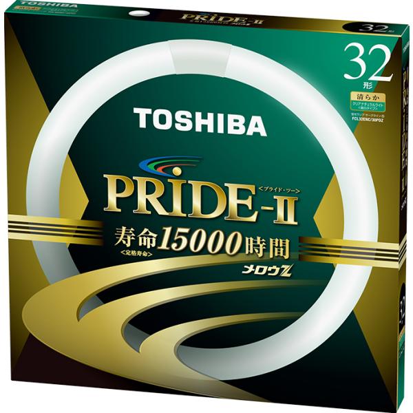 東芝　蛍光ランプ　環形　サ―クライン　即納可能メロウＺ　ＰＲＩＤＥ−II　３波長形蛍光ランプ〇 光源色　　　　　　　：　クリアナチュラルライト　 　　　　　　　　　　　　（３波長形昼白色）〇 口金　　　　　　　　：　G10q〇 質量　　　　...