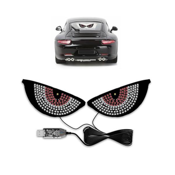 ブルー、レッド/-/-・視線を釘付け悪魔の眼で愛車をドレスアップデビルアイは、11 モードの多彩な光のパターンを搭載しています。点滅やフェードなど、さまざまなモードを切り替えることで、車の雰囲気を自由にカスタマイズ可能。デビルアイのデザイン...