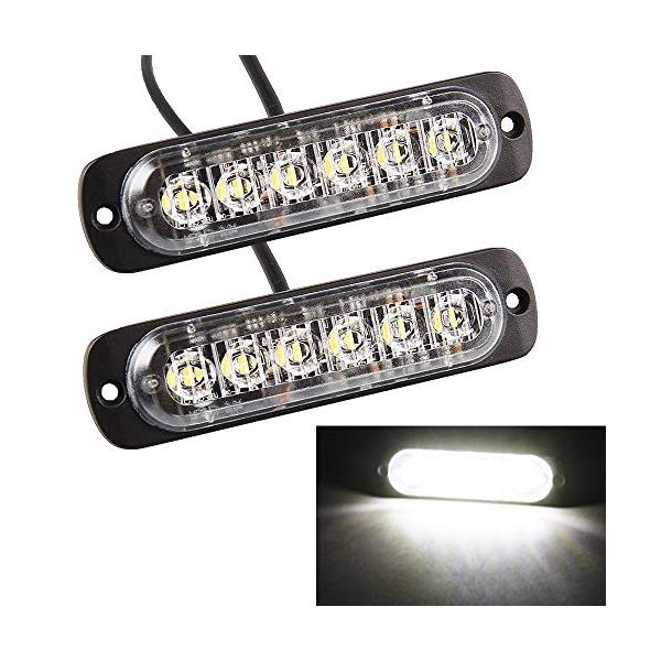 ホワイト/-/-・Color:ホワイト・パッケージ個数:1・商品詳細：●サイズ：11ｃｍ× 2.8ｃｍ × 1ｃｍ●本体素材：アルミニウム●発光色：ホワイト●LEDパワー：6W● 電源：12V124V兼用●全光束：500LM/pcs●配線：...