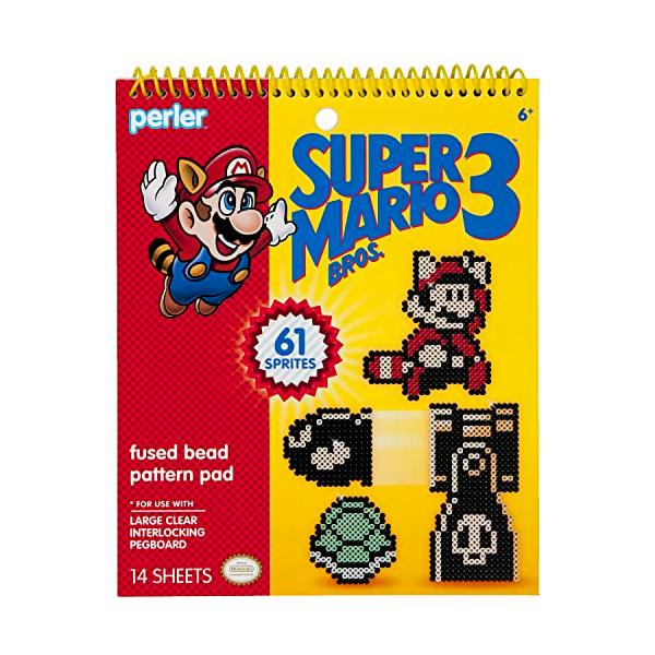 スーパーマリオブラザーズ3/-/80-22841・パッケージ個数:1・61種類のスーパーマリオパーラービーズパターンの両面ページ14枚。・スーパーマリオパーラービーズパターンを使って、クエスチョンボックス、ゴームバス、カメの貝殻など、お気に...