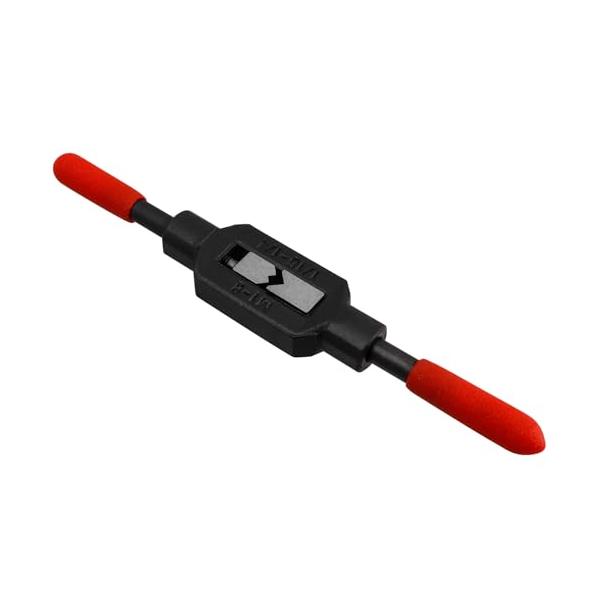 レッド/-/-・サイズタップレンチ対応サイズ：M1-M8、1/16-1/4。全長:141 mm・高品質素材タップハンドルは、耐久性、耐食性、長寿命のために高品質の炭素鋼で作られています。・使いやすい片手で簡単に操作でき、狭い場所での使用にも...