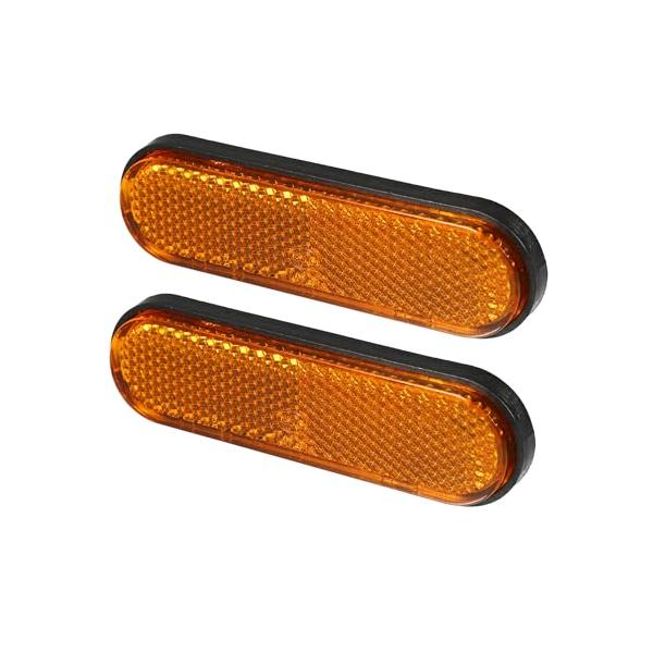 Orange Black/-/-・パッケージ個数:1・製品の利点 このユニバーサルリフレクターは、耐久性のあるプラスチックとアップグレードされたデザインで作られており、さまざまな気候や道路状況でも効果的で耐久性があります。・製品の寸法 サイ...