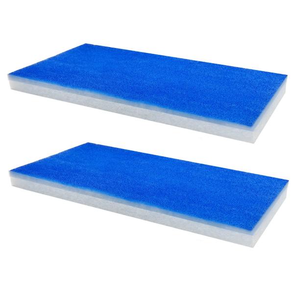 2枚セット/-/LIO-40・Color:2枚セット・サイズ：約40.6×18.3×3cm（L x W x H）、カラー：ブルー＆ホワイト・用途：スプレーブース用のプレフィルターです。・細かいポリエステル繊維を圧縮しシートにしたものを何枚も...