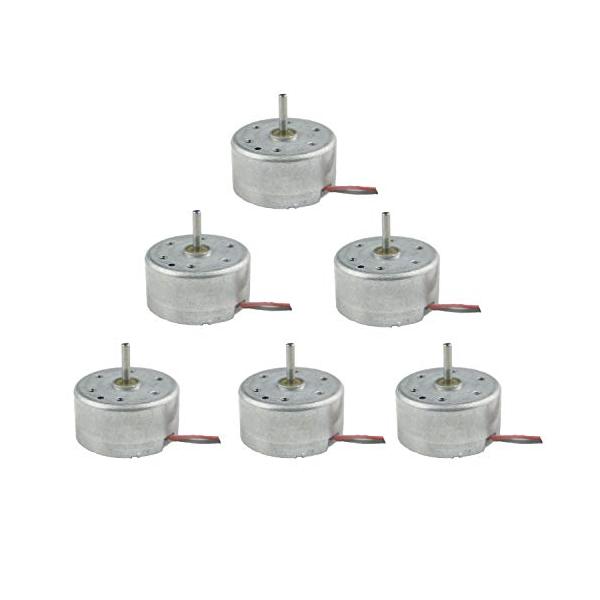 -/300DCモーター 6PCS/300・Size:300DCモーター 6PCS・*ちょっとした太陽光発電で使用できるモーターです。ソーラーパネルにハンダ付けして使用できるワイヤーが付属しています。・*低騒音で安定した動作を実現しており、太...