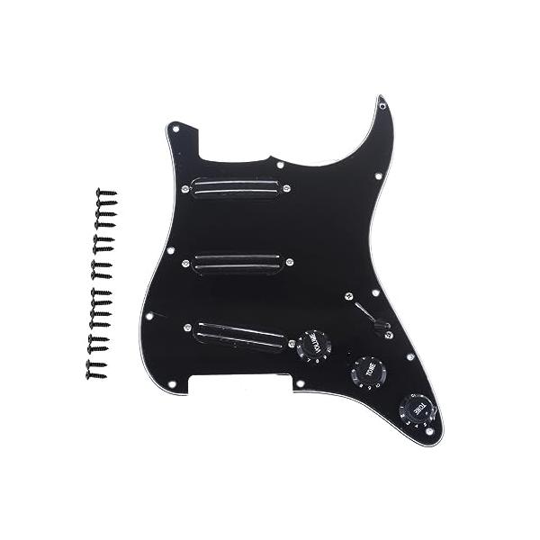 ブラック/-/MX1651BK・Color:ブラック・パッケージ個数:1・Squier Strat SSSや他の似ているスタイルなimportギターに適用 またほとんどのアメリカ/メキシコ製現代的な標準Strat SSSスタイルなエレキギタ...