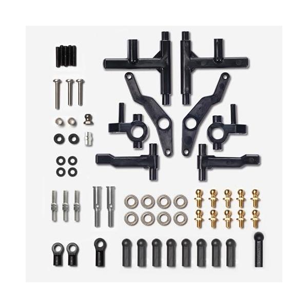 Bナックル仕様にリニューアルタミヤTT-02を２駆にし、フロントタイヤの切れ角をアップさせます。・タミヤTT-02・TT-02Ｄに対応しています。一部加工が必要です。・TT-0２の車体およびメカは別途ご用意ください。２駆ドリフトをするために...