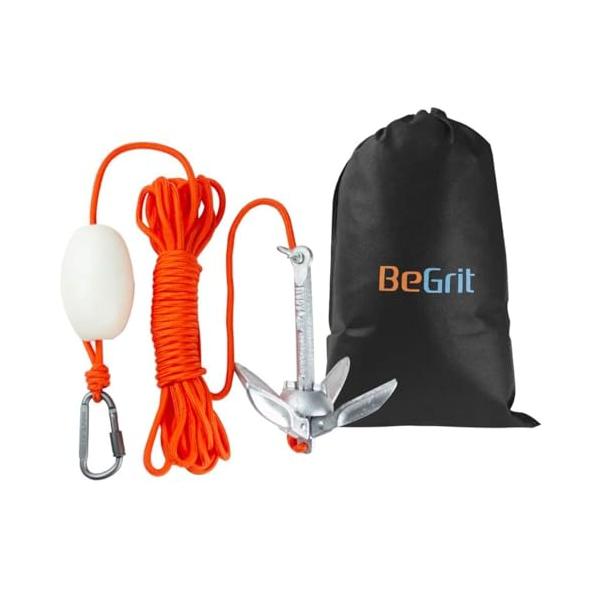 アクアティックスポーツ0.7KGシルバー/0.7kg/SW9275・Color:0.7KGシルバー・パッケージ個数:1・ゴムボートアンカー-理想的なサイズと頑丈な素材：マッシュルームアンカーとは異なり、当社の小型船舶用アンカーは閉じた状態で...