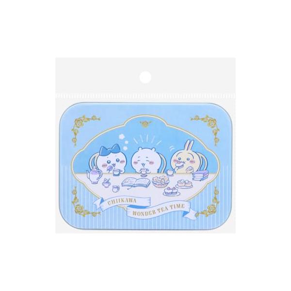 ティータイムA/-/S2843960・パッケージ個数:1・ちいかわたちのアリスモチーフ Wonder Tea Time・特長レトロで可愛い缶に入ったメモ・サイズ缶:W110×H80×D26mm/メモ:W95×H65mm・内容メモ:1柄30枚...