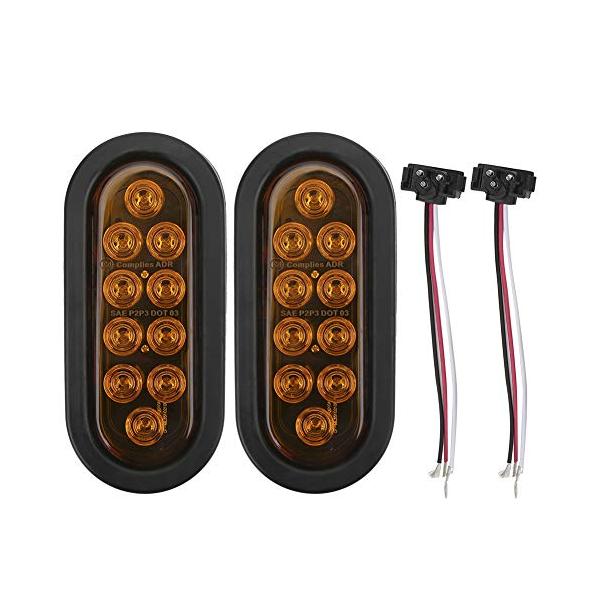 アンバー/default/-・Color:アンバー・パッケージ個数:1・防水IP67防水等級、専用防水プラグインワイヤーセットを搭載し、強力な防水性能を発揮します。・高効率各テールライトにはF3ピラニアランプビーズ10個を搭載し、高輝度、優...