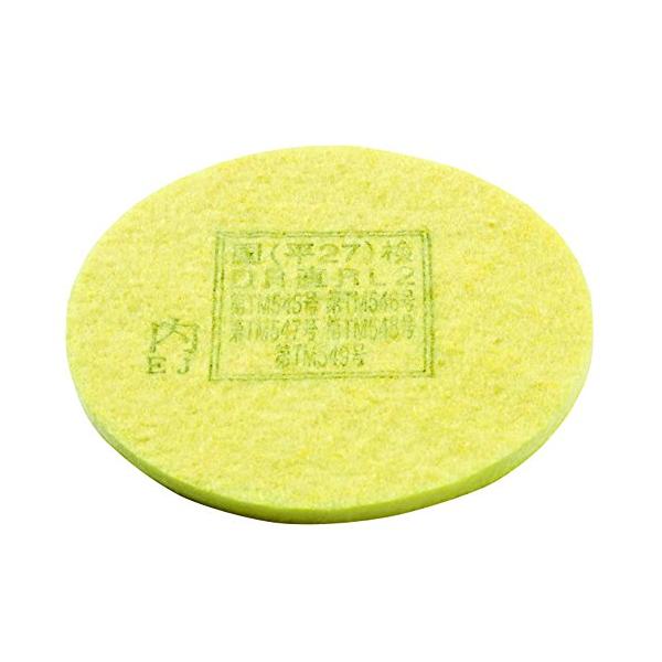 イエロー/-/171204.0・パッケージ個数:1・原産国:日本・材質:羊毛フェルト・独自技術によって、原反である羊毛に静電気を帯電させたフィルタです。・高い捕集効率と低い吸気抵抗、この相反する性能を兼ね備えています。・ブランド:興研