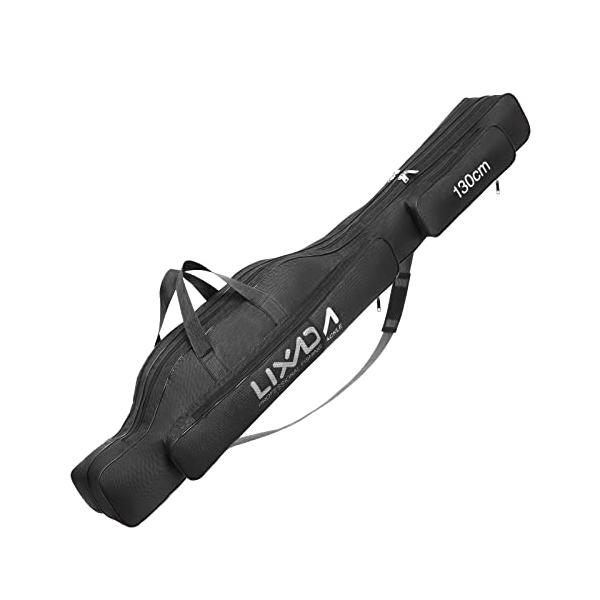 designブラック/130/-・複数のポケットと大容量でアクセスと整理が簡単2つの広々としたメインコンパートメント（大きな開口部とダブルジッパー）により、必要な釣り道具に簡単にアクセスできます。このフィッシングバッグには、メインコンパート...