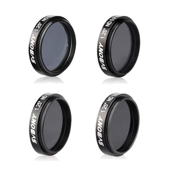 ND4 ND8 ND16 ND1000-/セット/-・Style:ND4 ND8 ND16 ND1000・パッケージ個数:1・1.25 NDムーンフィルター。まぶしさを抑え、望遠鏡で月の詳細と表面の特徴をよく見えます。月の自然な色を変えない...