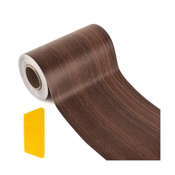 胡桃-?長10m/幅10cm、?長10m/wallpapers・Color:胡桃-?長10m・商品の仕様サイズ：幅10cm、?長10m。セット内容：マスキングテープ 木目*1巻、道具*1。・マスキングテープ 木目木目テープは裏面に粘着剤が付...