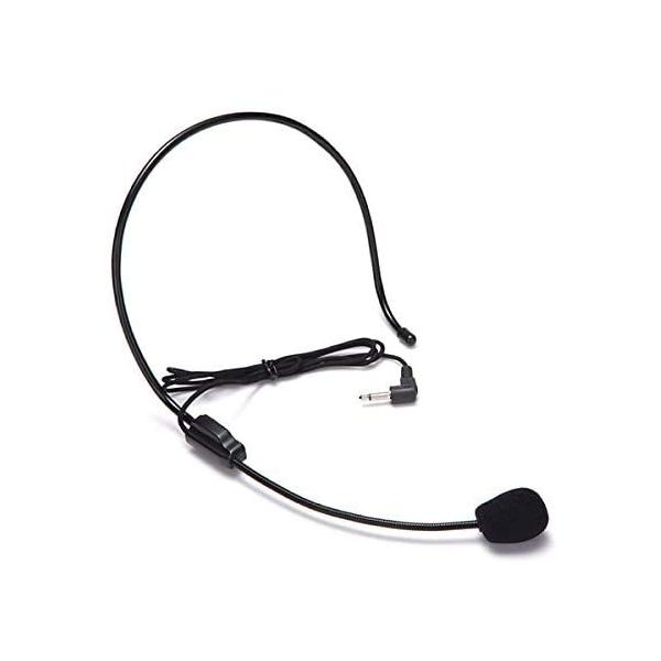 ブラック/-/-・パッケージ個数:1・拡声器用ヘッドセットマイク直径3.5mmジャック（ステレオ），中身： ヘッドセットマイク1個 長さ：1m編組線・感度：-52dB±3dB 周波数レスポンス：100-16kHz 出力インピーダンス：?2....