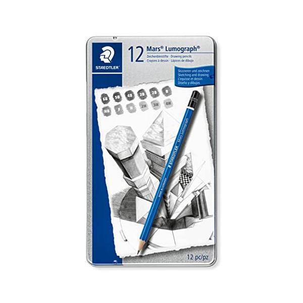 12硬度セットシルバー/ブルー/12 Count Pack of 1/100 G12 ST・Style:12硬度セット・パッケージ個数:1・製図やアート、デザインなどプロフェッショナルユーザーから厚い信頼を得る高級鉛筆。・紙への定着性がよく...