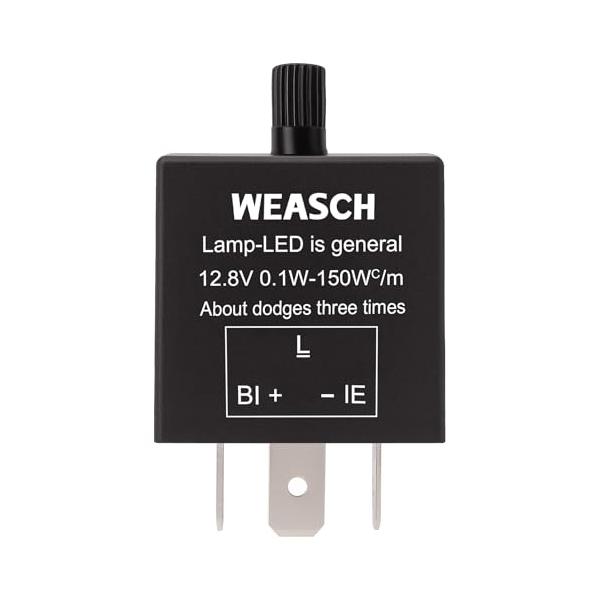 -/-/CF13KT・定格電圧: 12VDC; 動作電圧: 11V-15V・点滅頻度: 1分あたり60~120回・スイッチ負荷: 0.1W~150W  定格電圧で400時間連続使用・使いやすく、プラグアンドプレイです。ほとんどの12V自動車...