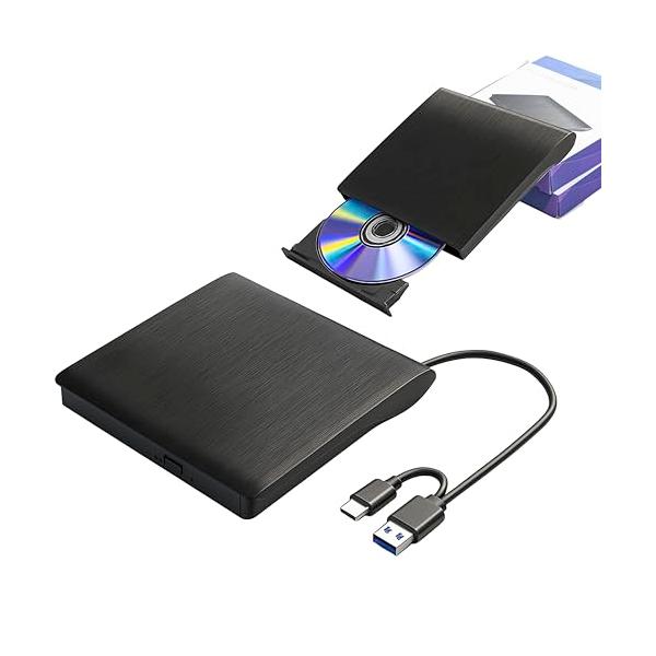 -/-/254874254874254・幅広い互換性外付けDVDドライブは、Windows11 / Windows10 / Win8.1 / Win8 / Win7 / Win XP、Linux、MacOSシステムと互換性があります。内蔵ド...
