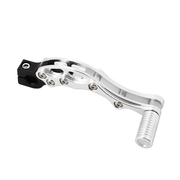 シルバー/-/-・Color:シルバー・パッケージ個数:1・バイクのカスタムにおすすめの”キックペダル”。かっこよく愛車をカスタム、ドレスアップしたい方や、劣化や汚れ等の古くなったペダルを交換したい方にもおすすめです。・機能性も抜群で踏み込...