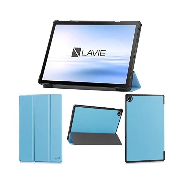 スカイブルー/-/tsl-nect1075eas-sbl・NEC LAVIE Tab T10 T1075/EAS PC-T1075EAS 10.61インチ タブレット 専用 ケース カバー スリムタイプ 。・wisersオリジナル設計品・ロ...