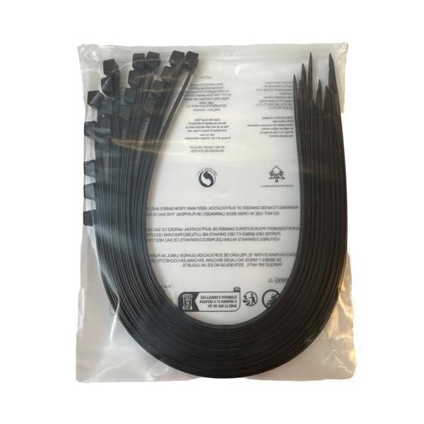 ジップブラック/-/-・より太い長さ:600mm 幅:9mm 厚さ:1.6mm 引張強度:80kg・より丈夫な材料PA66/ナイロン66を採用しており、80kgの引張強度を達成します。・幅広いシーンで利用可能使用温度範囲：-35℃〜85℃・...