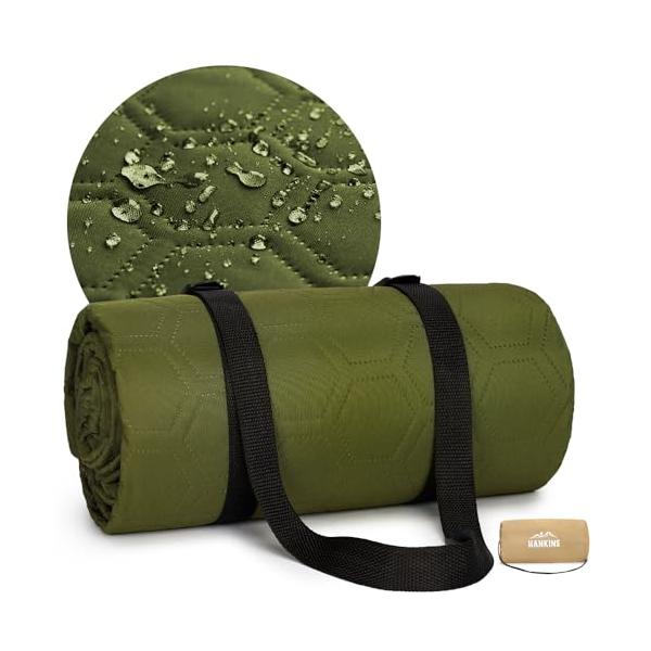 モスグリーン/L（200*200）3-5人/-・Color:モスグリーンSize:L（200*200）3-5人・「高品質材料を採用したレジャーシート第一層と第四層は丈夫なキルティング生地を採用しており、耐摩耗性と耐久性に優れています。キルテ...