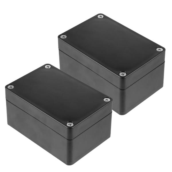 カジュアルBlack/10x6.8x5cm/526J15214ZWOW・Size:10x6.8x5cm・ジャンクションボックスABSプラスチックで作られたこの材料は強くて耐久性があり、耐衝撃性と耐熱性に優れており、屋外での使用に適しています...