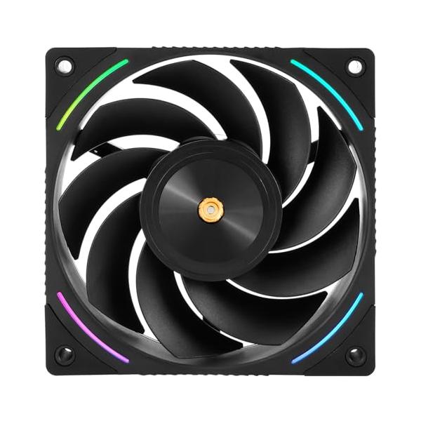 ブラック/-/TL-K12R・Color:ブラック・PWMファンモデル:TL-K12R、CPUファンサイズ:120 * 120 * 25mm;スピード:2150RPM ± 10%;ノイズ?27dBA;コネクタ:4ピンpwm;照明インターフェ...