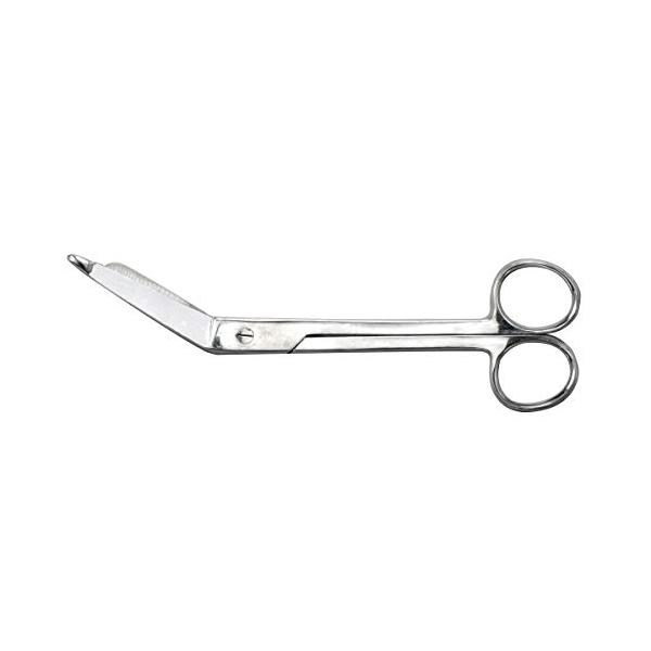 シルバー全長 18cm / 刃先 6cm/全長 18cm / 刃先 6cm/-・先端が丸いため、体に密着したテーピングをカットする際に肌を傷つける心配がありません。・サイズ：全長約18cm・刃の長さ：約6cm