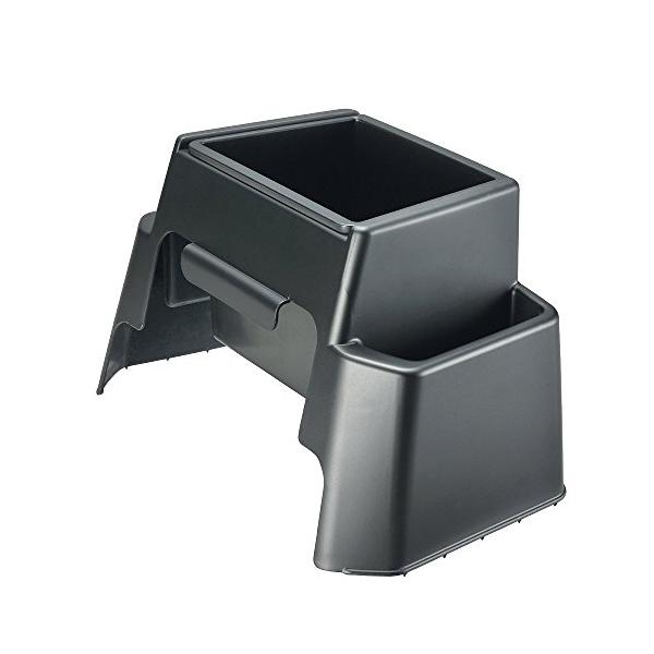 ゴミ箱ブラックBLACK/H180×W305×D275mm/NZ548・Style:ゴミ箱・パッケージ個数:1・ノア・ヴォクシー・エスクァイア専用 80系H26.1〜H29.7前期のセンターロアボックス取付専用ゴミ箱です。・専用設計なのでピ...