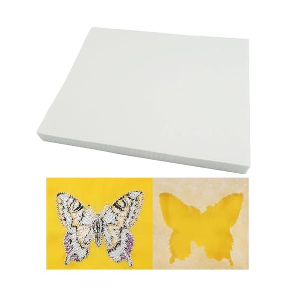 -/はがす10”X12”100枚/-・Size:はがす10”X12”100枚・?はがすタイプ刺繍用安定紙下紙: この下紙に3Mのりスプレーを吹き付けてから生地に当てて使用しています。刺繍プロジェクトを一時的にサポートします。しっかりと織られ...