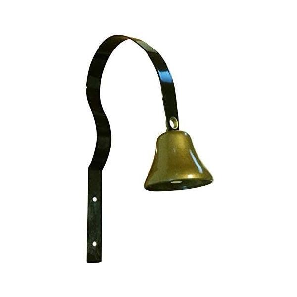 ブラック/-/-・Color:ブラック・クロムメッキ仕上げの頑丈で耐久性の高い高品質のメタル素材を使用し、比較的長時間使用可能。・ドアを開けたときカランカランと音がかわいい、ネジ止めタイプのアンティーク 調ドアベルです。・用途は様々低い位置...