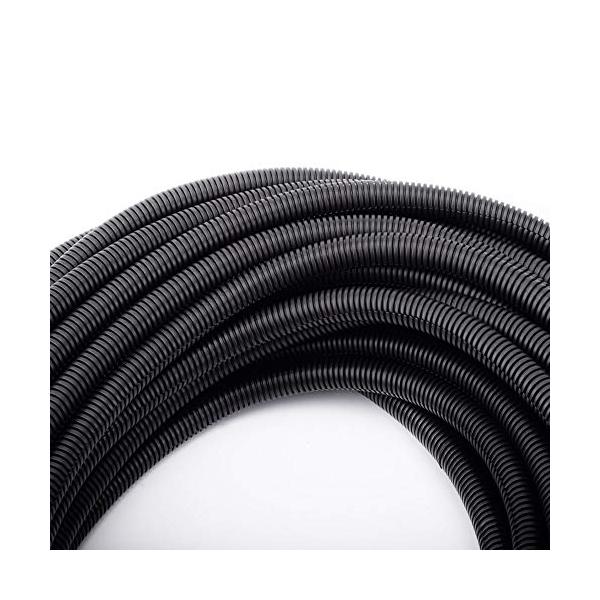 ケーブルチューブ黒/φ12-15m/8541757905・Size:φ12-15mColor:黒・パッケージ個数:1・高い使用温度範囲:当社のケーブルチューブは-40℃ から125 ℃より低い使用温度範囲の他の製品より高品質で安全です。自動...