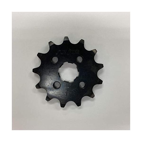 103-13-/13T/103-13・Size:13T・パッケージ個数:1・適合車種：APE50・100/XR50M・100M/NSR50/80/NS-1/MONKEY・材料にクロムモリブデン鋼の鍛造材を採用し、強度を格段に上げています。・...