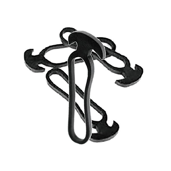 100グラムブラック/5〜18cm/AK・パッケージ個数:1・素材：EPDM・耐熱性：150℃・耐寒性：-40℃・耐候性：