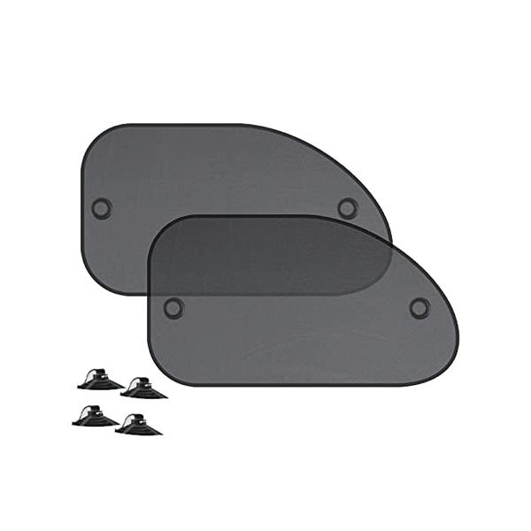 ブラック/-/-・この製品は2つセットで販売されており、2つのリアウィンドウに同時に取り付けることができます。・この素材で作られた日よけは有害な紫外線を遮り、内部の熱を減少させ、人体を日光や熱から効果的に保護します。・取り付けは非常に速く、...