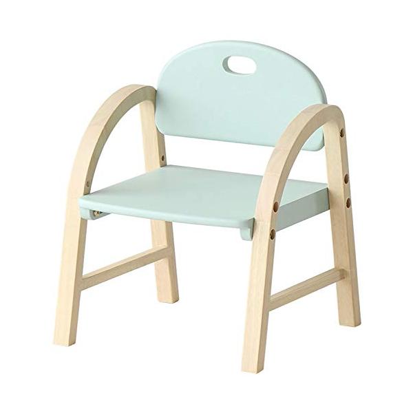 カジュアルシアングレー/幅31ｘ奥行30ｘ高さ39SH20、23.5cm/ILC-3434CGY・Color:シアングレーSize:幅31ｘ奥行30ｘ高さ39SH20、23.5cm・パッケージ個数:1・高さ調節できる木製キッズチェア・ベトナ...