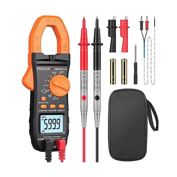 ツールオレンジ 6000カウント/-/PDM-6000NCV・Color:オレンジ 6000カウント・パッケージ個数:1・真の有効値クランプメーター本6000カウント テスターはAC/DC電圧、AC/DC電流、周波数、デューティサイクル、ダ...