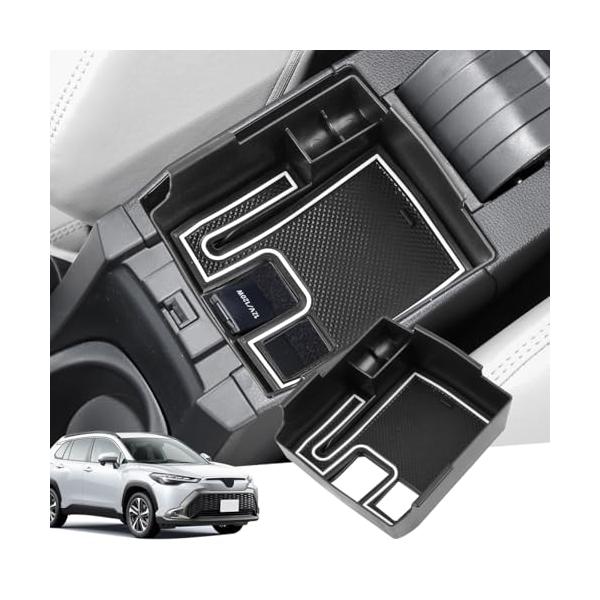 ホワイト/-/-・Color:ホワイト・パッケージ個数:1・車種専用設計新型 トヨタ カローラ クロス（2021.9〜現行） / トヨタ カローラツーリング 210系（2019.9〜現行） 日本専用・上質な素材高品質ABS樹脂素材 、ゴムマ...