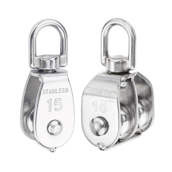 製品詳細このセットにはM15の単滑車と双滑車が各1個ずつ含まれています、35キログラムの優れた安全な耐荷重能力を備えています、様々な用途において安定した信頼性を発揮します、サイズの設計が柔軟で、適切な太さの紐を選ぶことで、最適な性能を引き出...