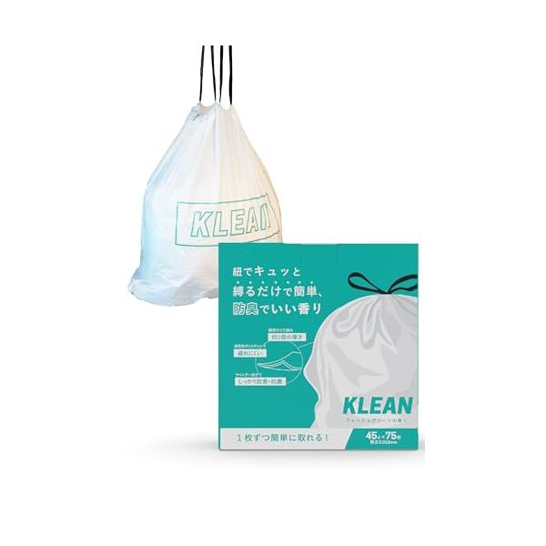 白色半透明/-/-・?大容量なのに、ラクラク収納日本の家庭用ゴミ袋にしっかり入る大容量の45Lタイプのゴミ袋。しかも、75枚入りの大容量タイプなのにスリムな箱型がからどこでも簡単に収納できる優れもの。・?破れにくい強靭設計通常ゴミ袋よりも、...