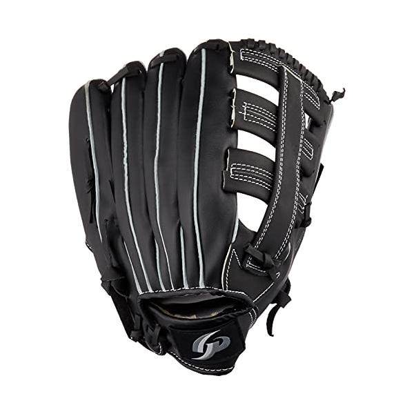 右投用ブラック/13インチ/36416・Style:右投用・パッケージ個数:1・材質:捕球面上質な合成皮革+背面PVC・サイズ:13インチ・スタイル:右投用・色:ブラック・やわらかくモチモチとした感触で、柔軟性に特化しています。