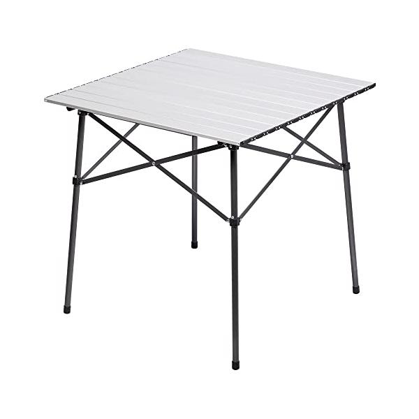 TIMBER RIDGE アウトドアテーブル 折りたたみ 70*70*70cm テレワーク