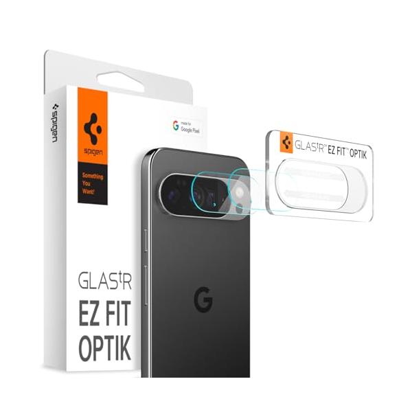 -/Pixel 10 Pro XL/AGL09663・Size:Pixel 10 Pro XL・パッケージ個数:1・初心者でも貼れる貼り付けキット後面フィルムを剥がしてから貼り付けトレイとカメラが平行になるように装着し、矢印に従ってフィルム...