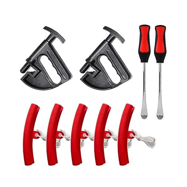 ビートヘルパー2＋赤5＋タイヤレバー/-/-・Color:ビートヘルパー2＋赤5＋タイヤレバー・パッケージ個数:1・タイヤ交換用ツールタイヤ交換用のビードヘルパーとリムプロテクター、タイヤレバーのセットです。自分でタイヤ交換する際などに役に...