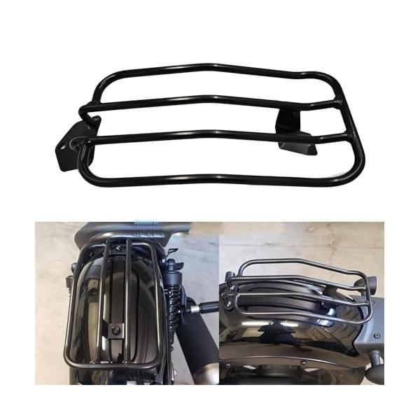 商品タイプ：互換品；適用車種：ホンダ REBEL1100 レブル1100 2021-2022レブル1100 CMX1100用。・同梱品：モーターサイクルシートのサポート アクセサリx1。取付ボルト付属。・カラー説明：ブラック ● 材質：サド...